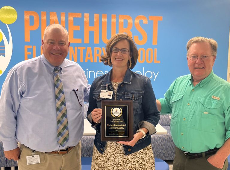 Pinehurst Elementary principal receives Science of Reading True Trailblazer Award - Sandhills ...