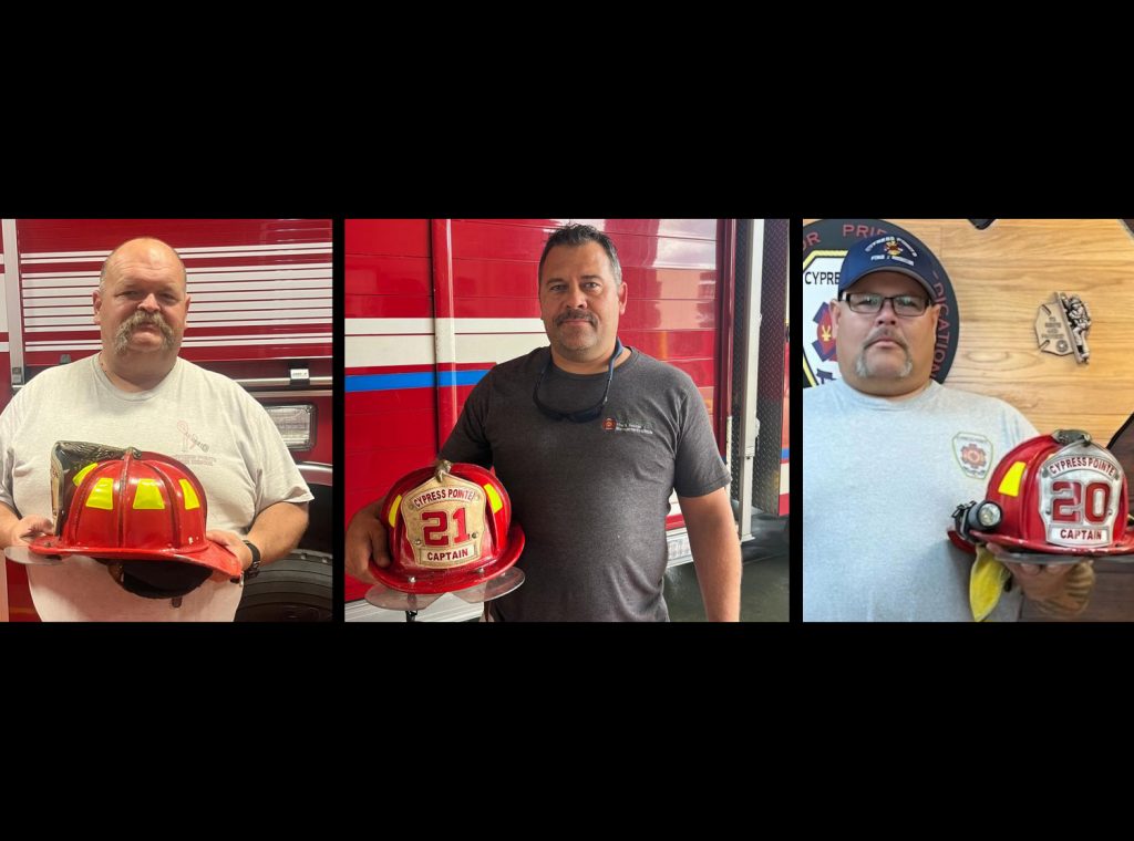 Cypress Pointe Fire & Rescue celebrates three promotions - Sandhills ...