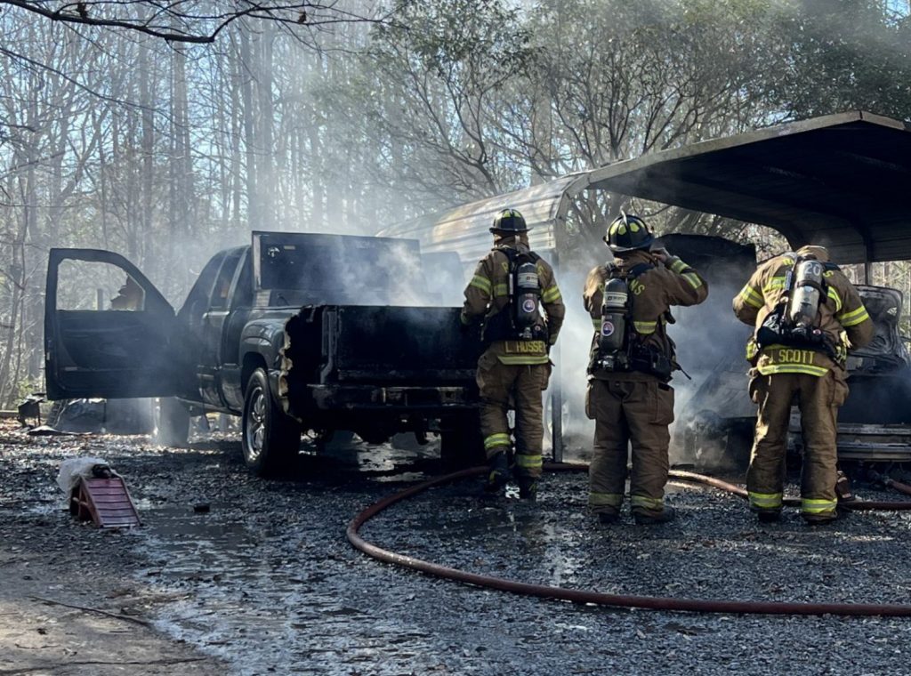 Two-vehicle fire under investigation in Robbins - Sandhills Sentinel