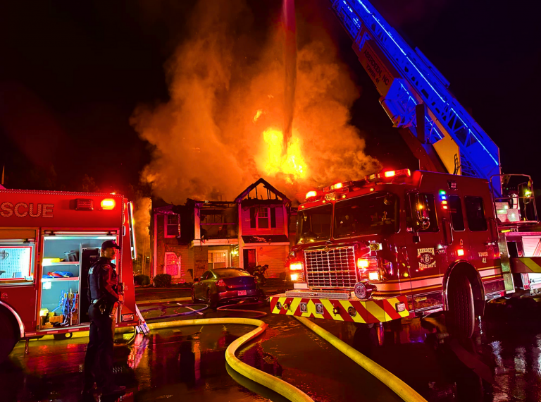 19 displaced, firefighter injured in Aberdeen apartment fire ...