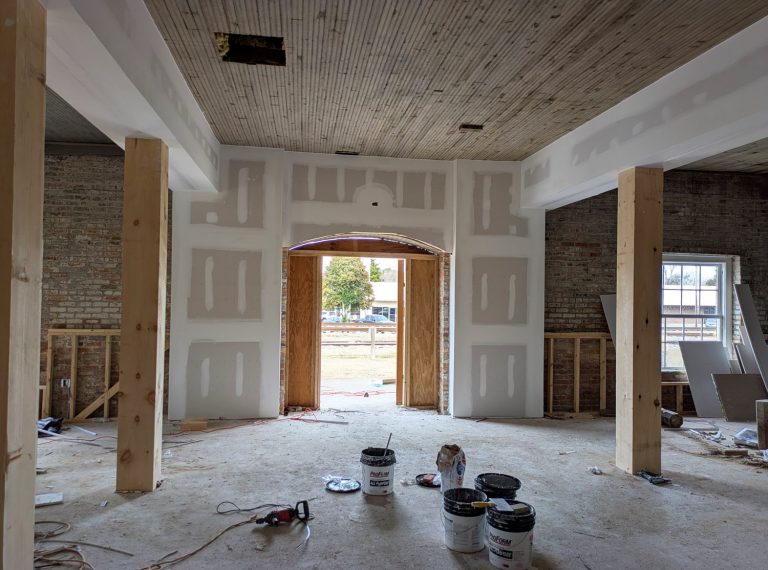 Turning a new page: Progress made on new Aberdeen Library - Sandhills ...