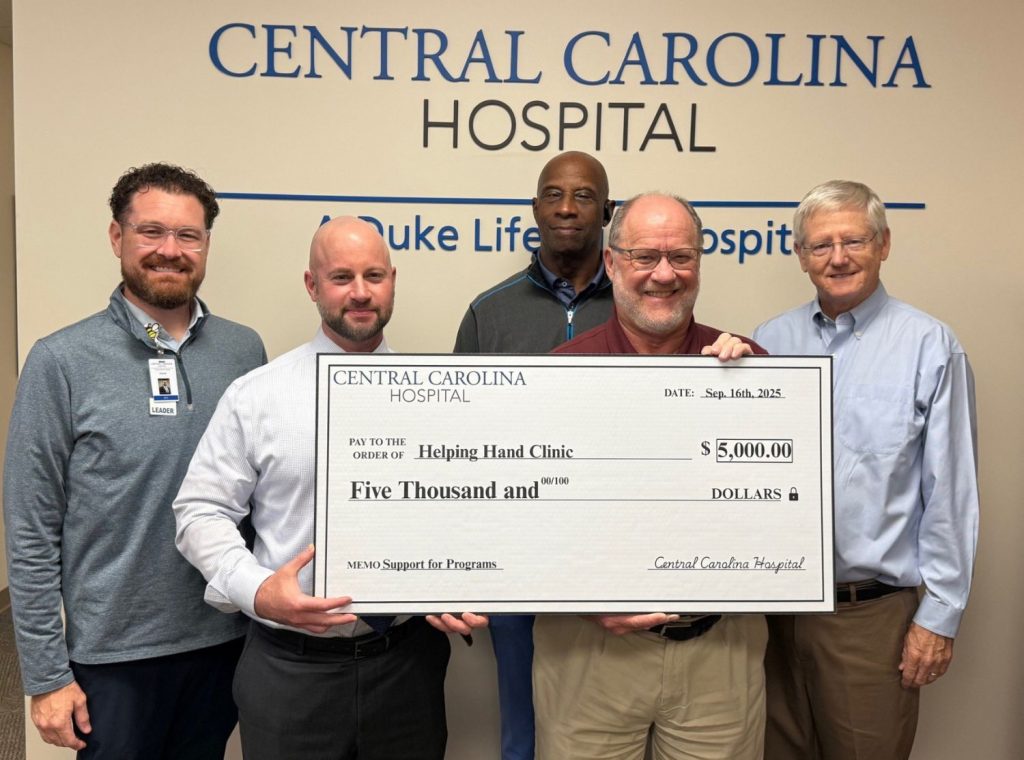 Helping Hand Clinic matches hospital’s $5,000 challenge donation to ...