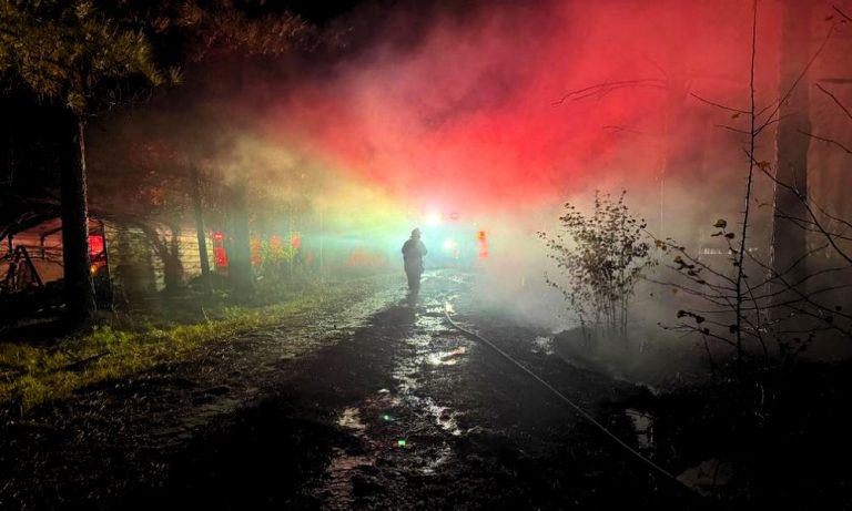 Five tractor trailers burn in Vass fire - Sandhills Sentinel