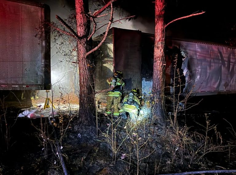 Five tractor trailers burn in Vass fire - Sandhills Sentinel