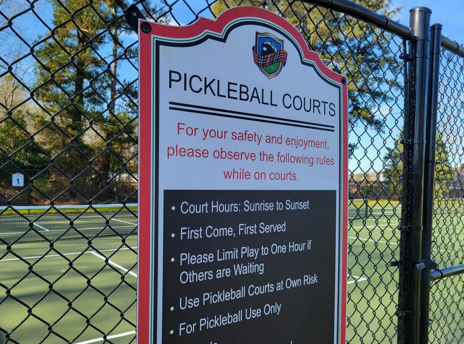 pickleball courts Aberdeen A.M. SHS - Sandhills Sentinel
