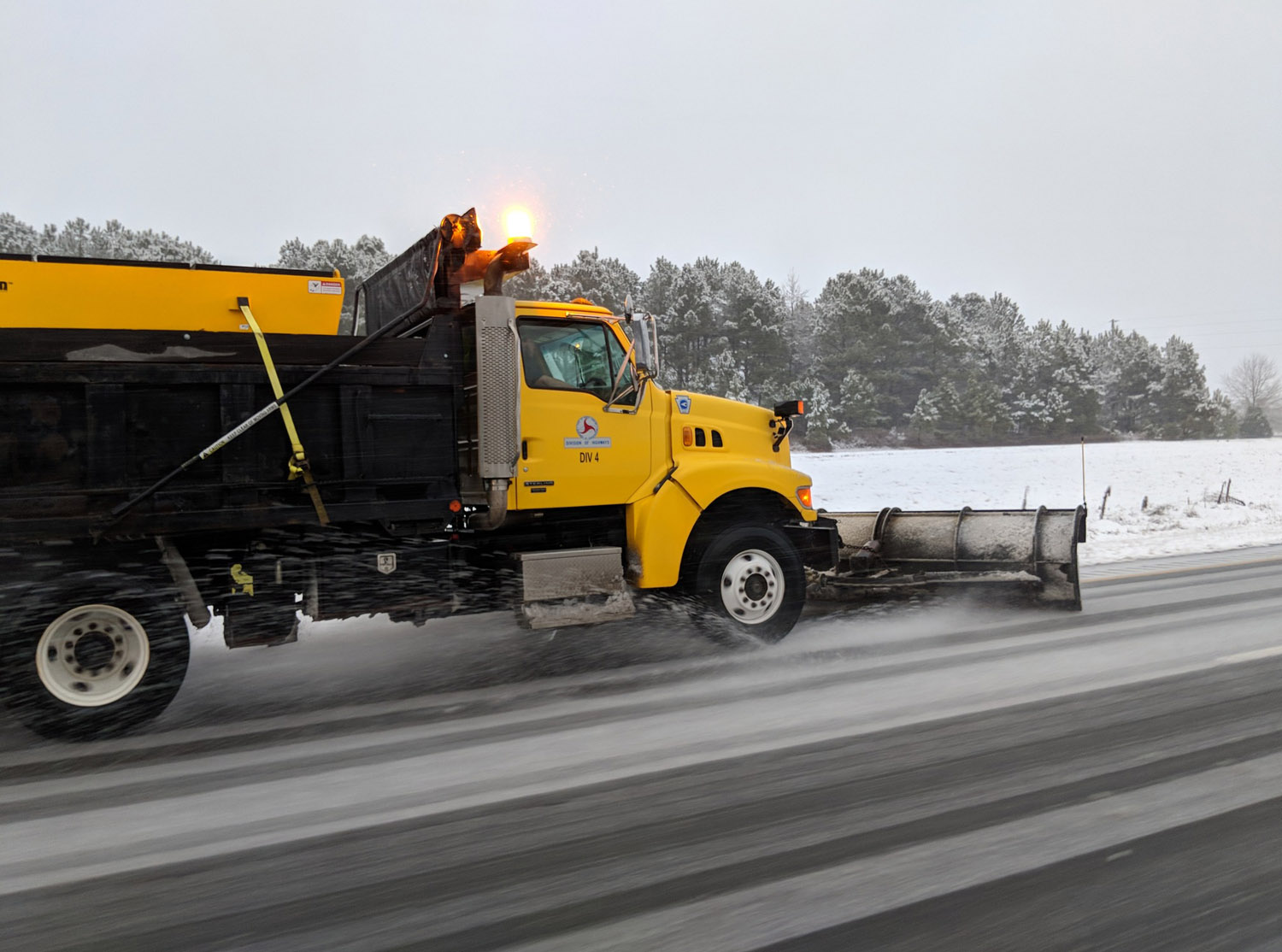 Snow plow CP NCDOT - Sandhills Sentinel