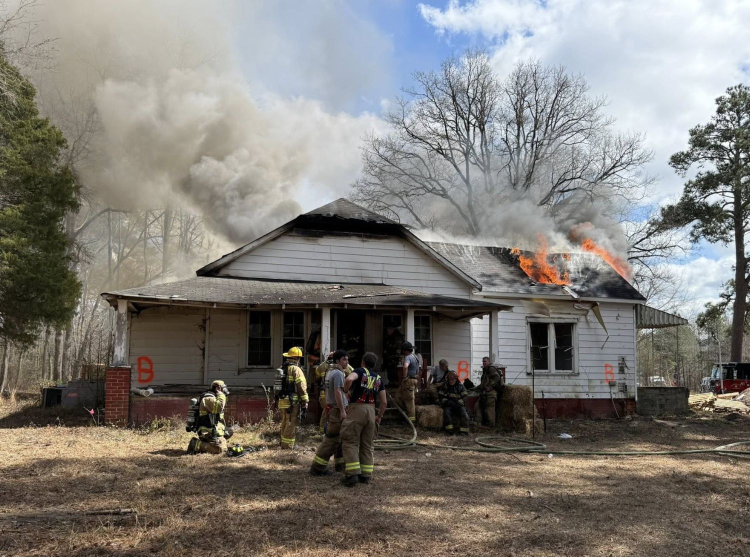 west end fire and rescue training march 26 CP SHS - Sandhills Sentinel