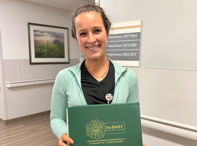 Weeks wins DAISY Award - Sandhills Sentinel