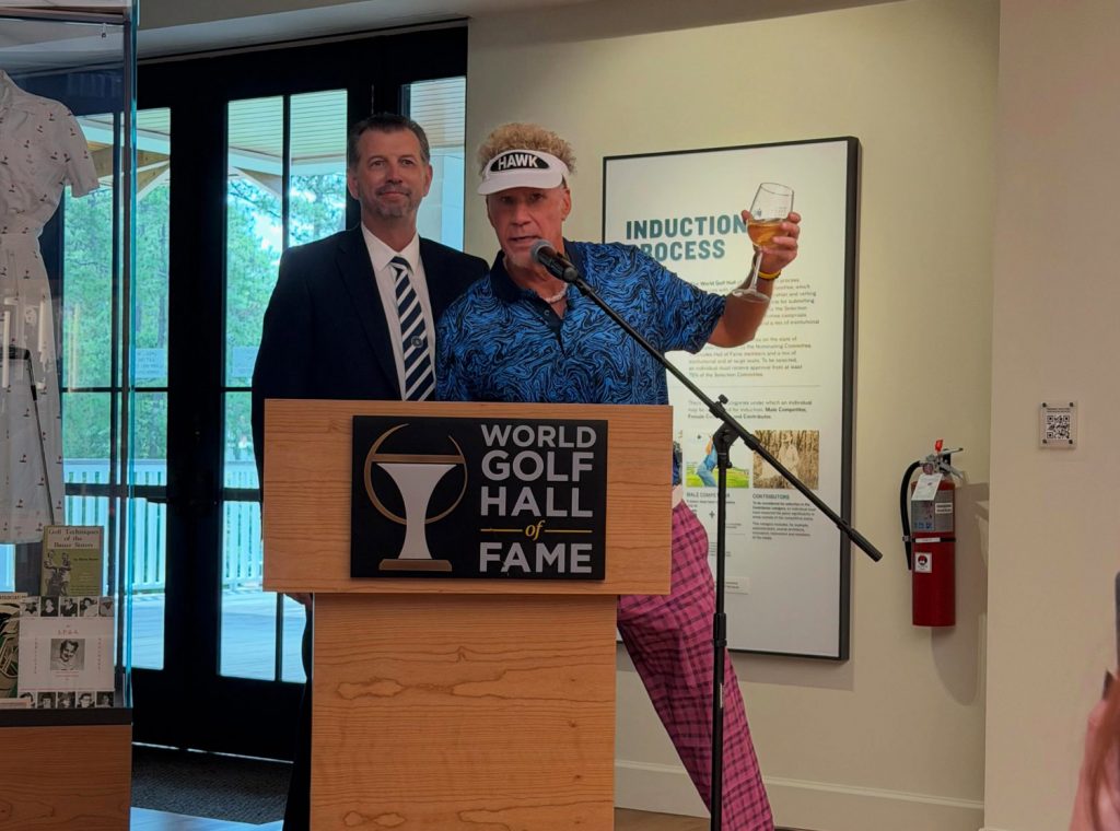 Will Ferrell visits Pinehurst as 'The Hawk' - Sandhills Sentinel